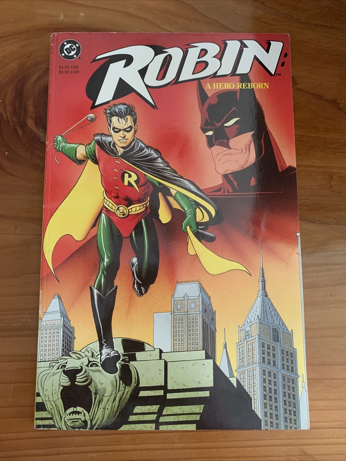 Robin “A Hero Reborn” Alan Grant and Chuck Dixon Trade Paperback VG Hot ...