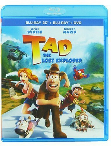 Tad, the Lost Explorer (Blu-ray/DVD, 2014, 2-Disc Set, 3D) BRAND NEW ...