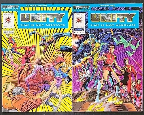Unity: Time is Not Absolute #0,1 (1992) Valiant | eBay