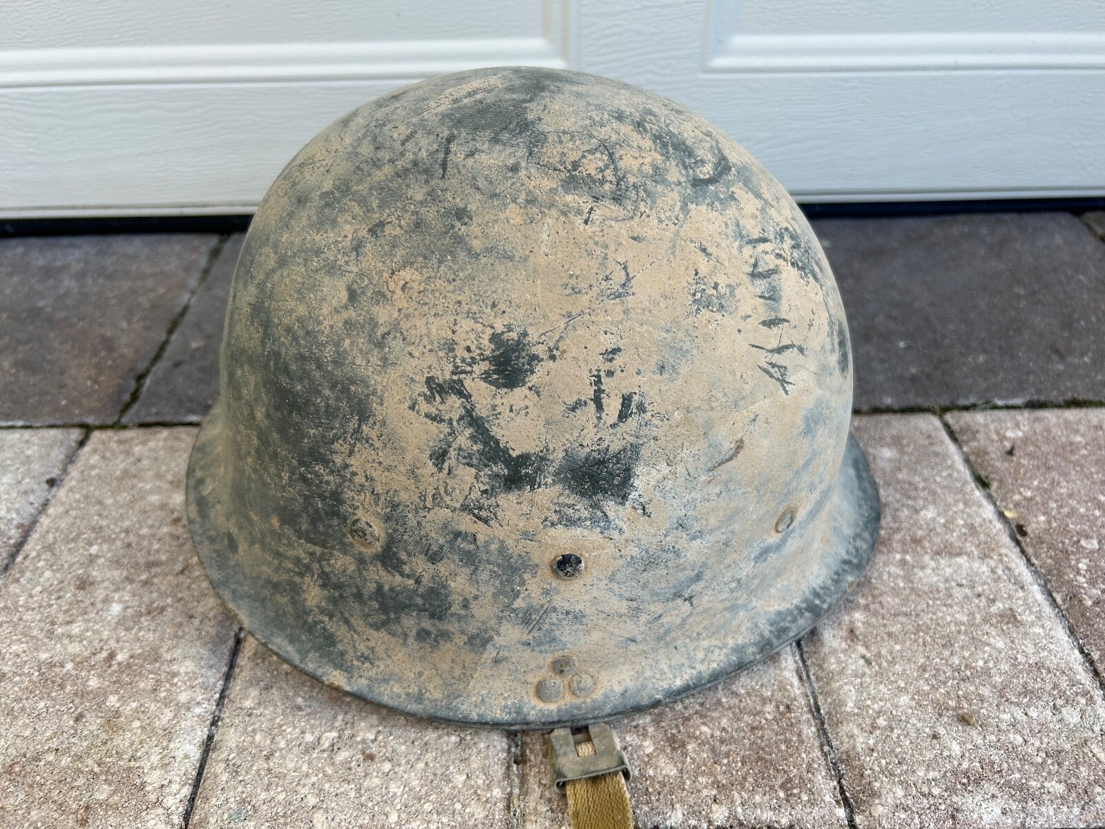 Desert Storm OIF Iraqi Army M80 Helmet With Marking Military Bringback ...