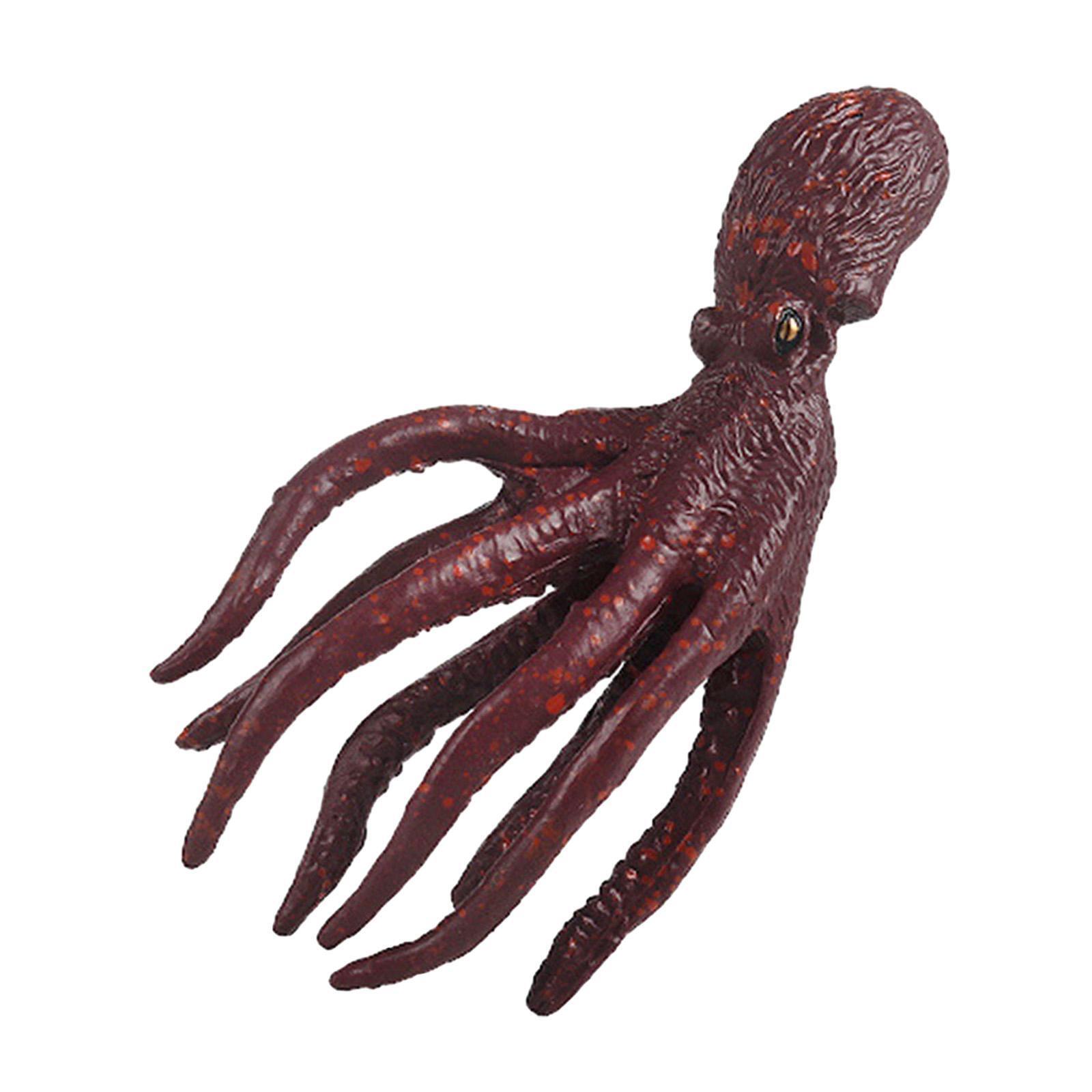 Lifelike Marine Animal Figure Toys, Squid Model Toy, Kids Play Toys for ...