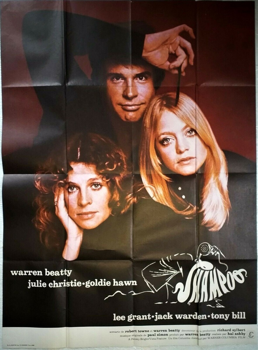 Warren Beatty Shampoo Poster