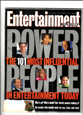 ENTERTAINMENT WEEKLY OCT22 1993 M JORDAN D LETTERMAN T CRUISE W HOUSTON ...