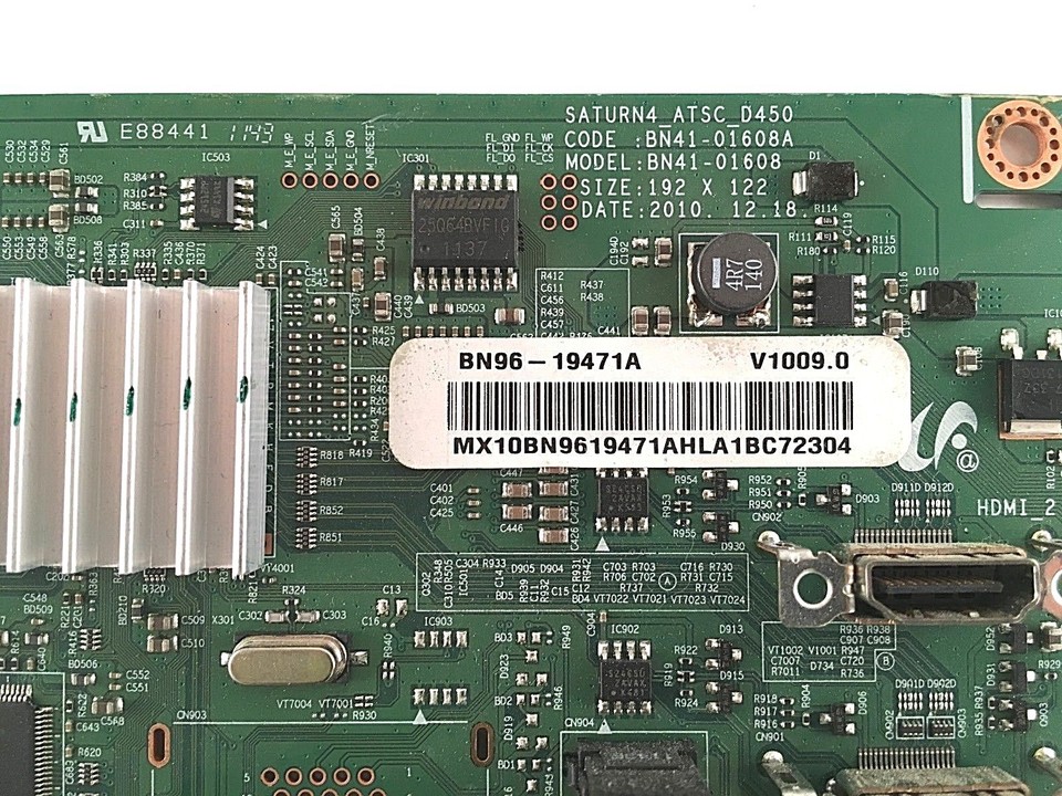 SAMSUNG PN51E450A1F Main Board BN96-19471A | eBay