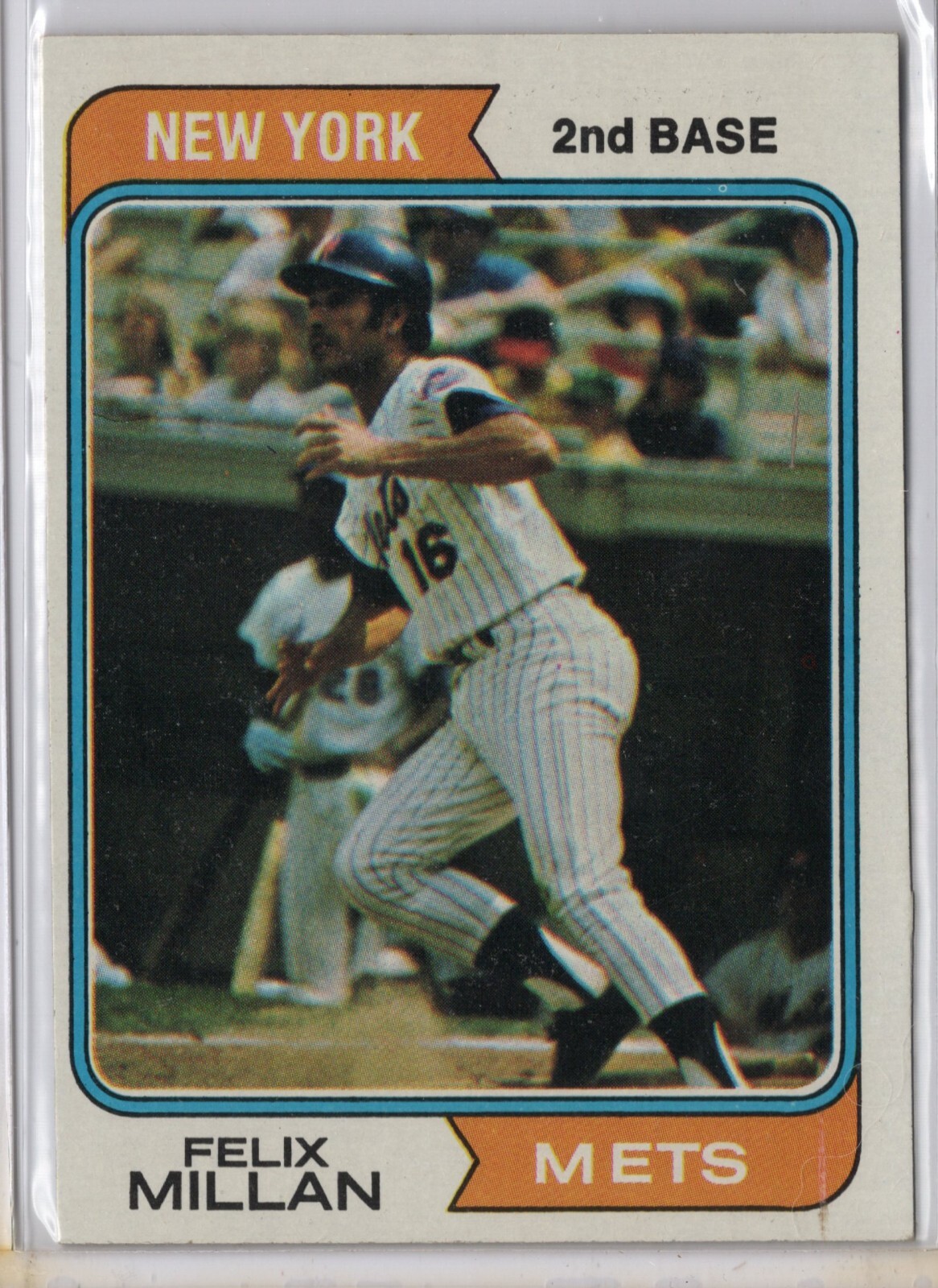 1974 TOPPS #132 FELIX MILLAN - NEW YORK METS | eBay
