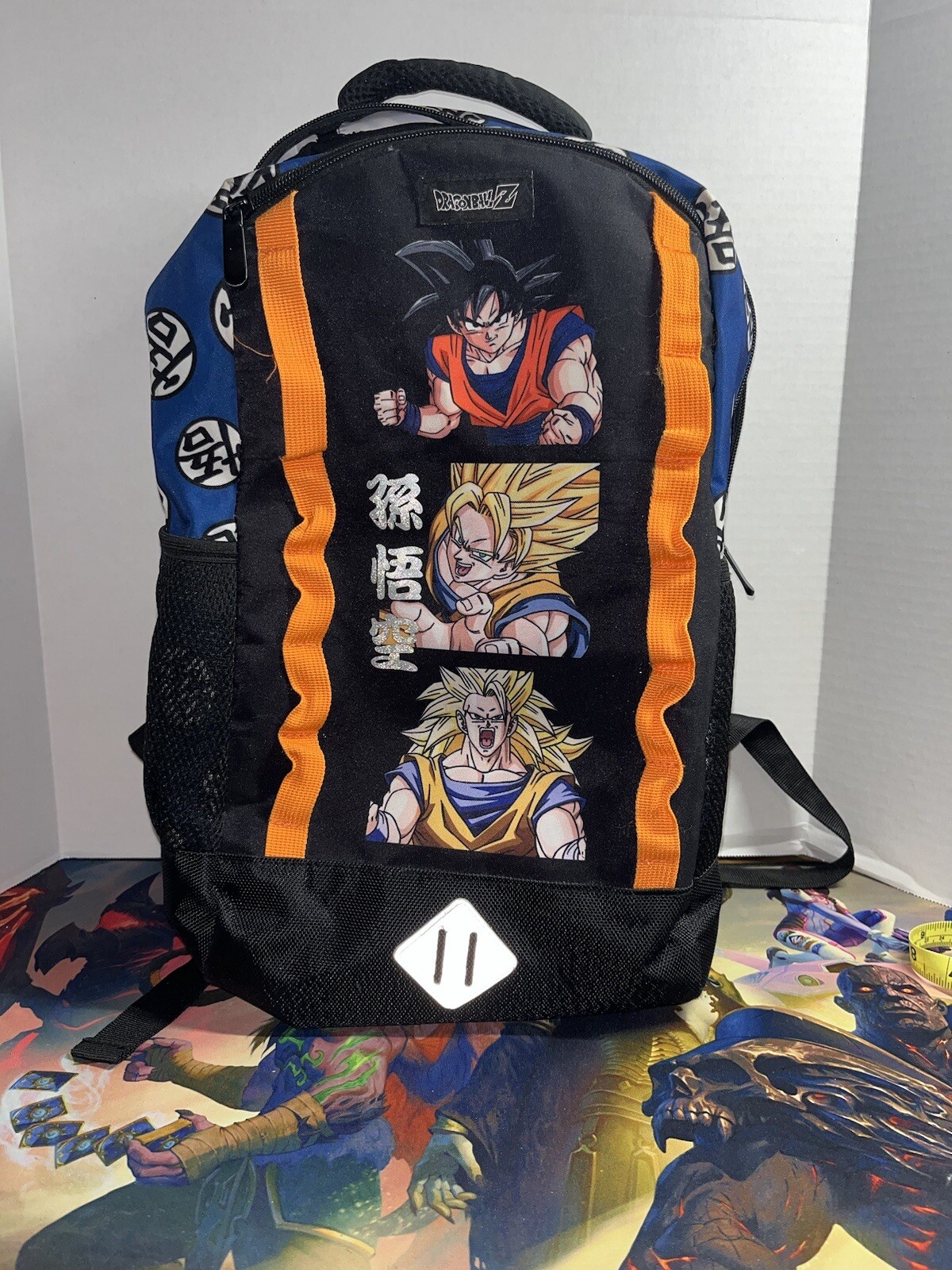 Vintage Dragon Ball Z 3 Form Goku Bioworld Backpack U… - Gem