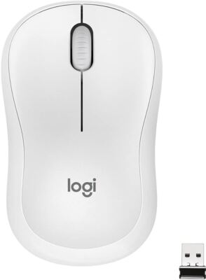 Logitech M220 Silent Touch Optical Mouse W/ Nano Receiver - White (IL ...
