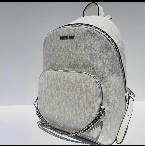 Michael Kors Jet Set White Medium Sized Backpack AUTHENTIC NWT | eBay