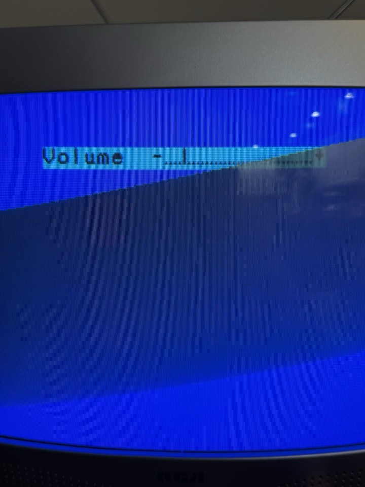 RCA E13320 13" CRT TV Front RCA Inputs Retro Gaming Duck Hunt Etc Works ...