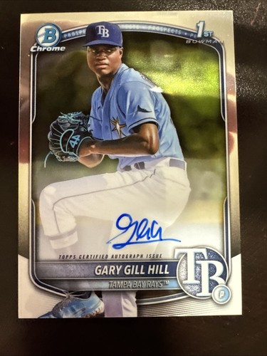 Gary Gill Hill 2025 Bowman Chrome #CPA-GG 1st Prospect Auto | eBay