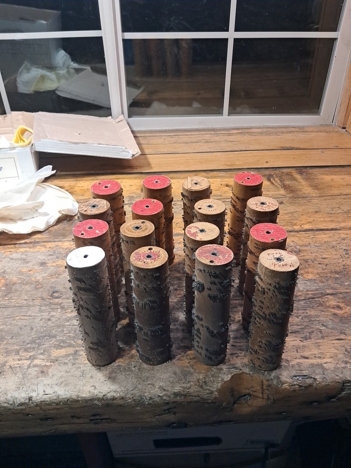 16 Roller Organ Cobs Late Large Mechical Instrument Inserts. N5 | eBay