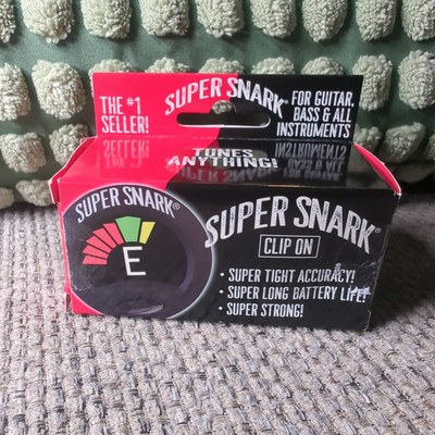 SNARK Super Snark 3 Clip-On Tuner SS-3 Black Guitar Bass Tunes All ...