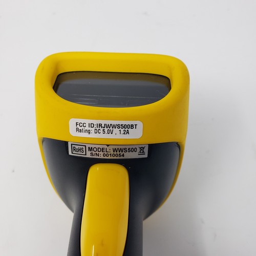 Wasp WWS500 Barcode Scanner NO Adapter FREE SHIPPING | eBay