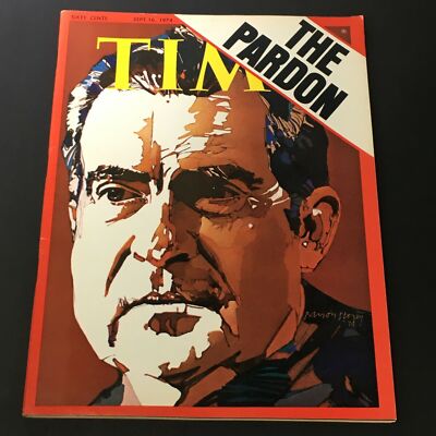 VTG Time Magazine September 16 1974 - Richard Nixon, The Pardon ...