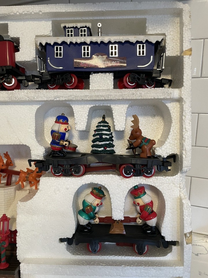 Holiday Nutcracker Express Animated & Musical Train Set Vintage 1997 🚂🎄 ...