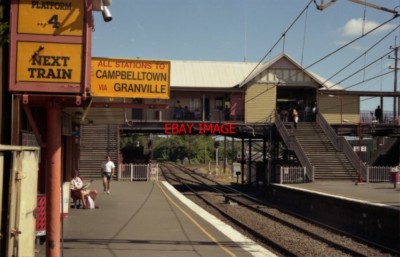 PHOTO AUSTRALIA SYDNEY LIDCOMBE STATION VIEW | eBay