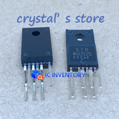 1PCS Regulator IC SANKEN TO-220F STR-W6052S STRW6052S STR-W6052 ...
