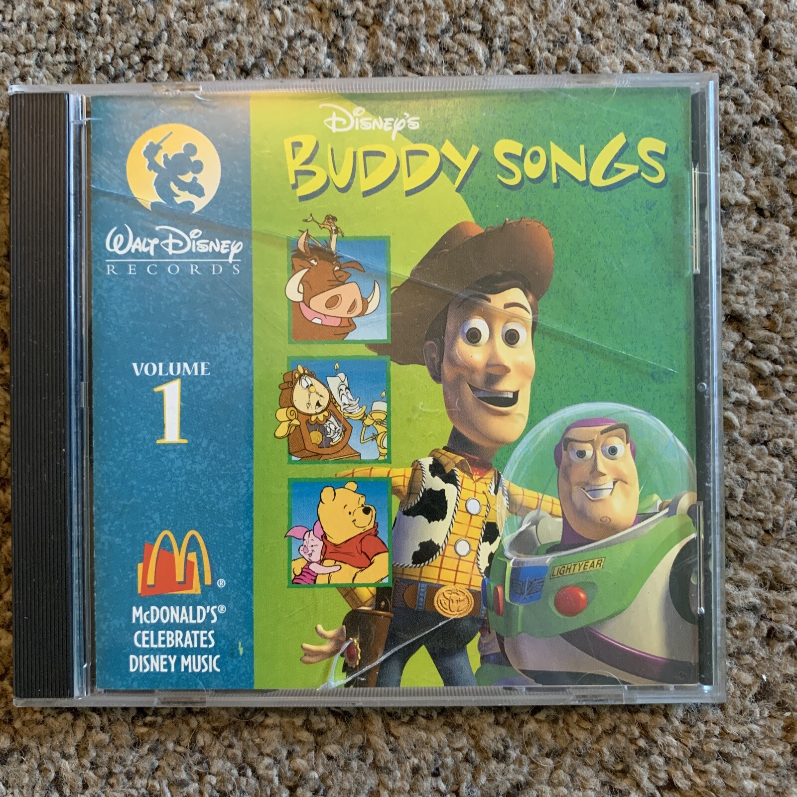 Walt Disney Records “Disney’s Buddy Songs Volume 1” CD 8 songs ...