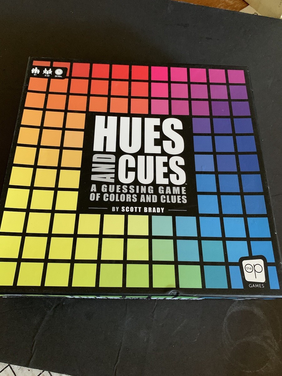 Board Games For Adults Ua HUES And CUES - Vibrant Color Guessing Board ...