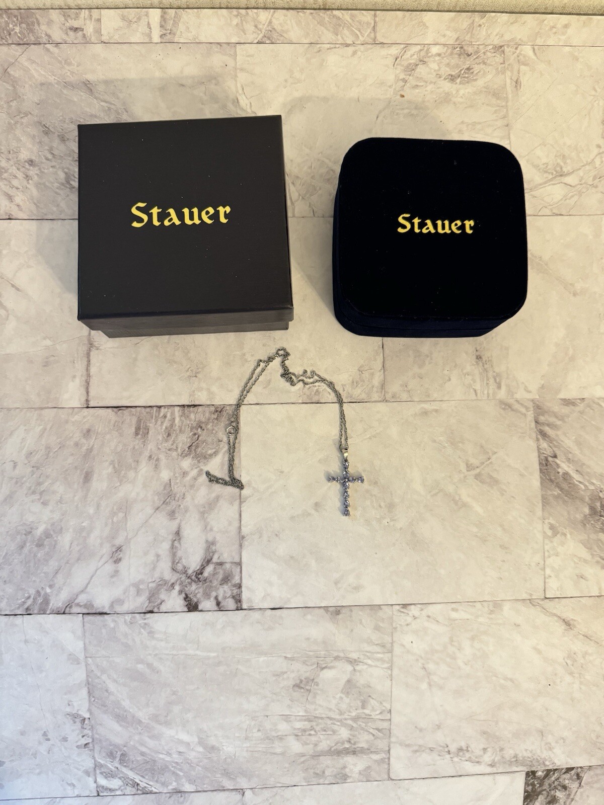 Stauer Christ Faith Cross Sterling Silver Pendant Necklace ...