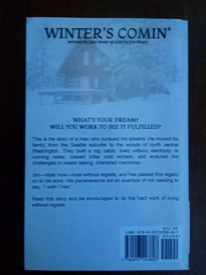 Winter's Comin' : A Lifelong Dream Fulfilled by Jake Beaty (2016, Trade ...