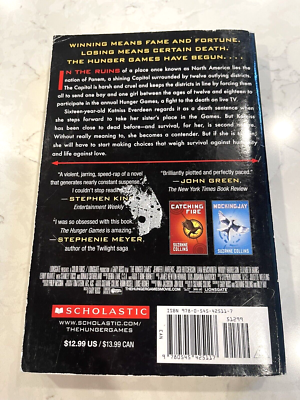 Mockingjay Back Cover