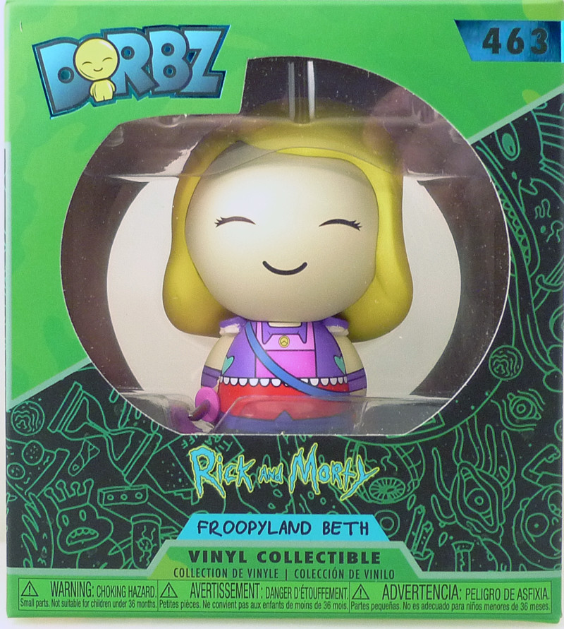 Dorbz Rick and Morty 463 Froopyland Beth Funko figure 30645 | eBay