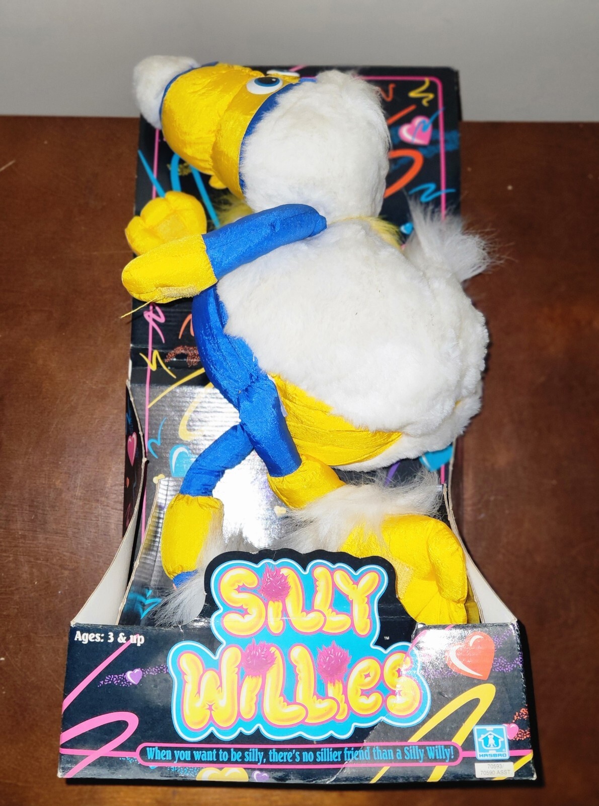 VINTAGE HASBRO Hallmark SILLY WILLIES NYLON PLUSH 80S RARE New "U So ...