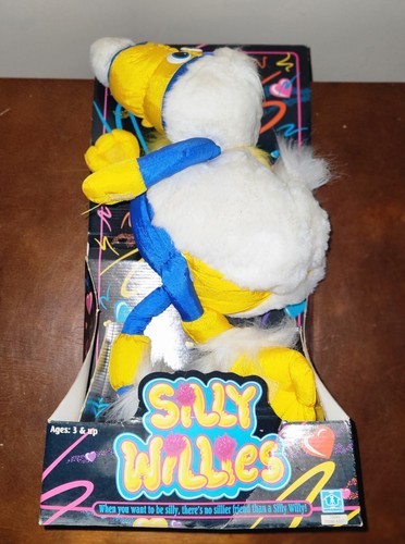 VINTAGE HASBRO Hallmark SILLY WILLIES NYLON PLUSH 80S RARE New "U So ...