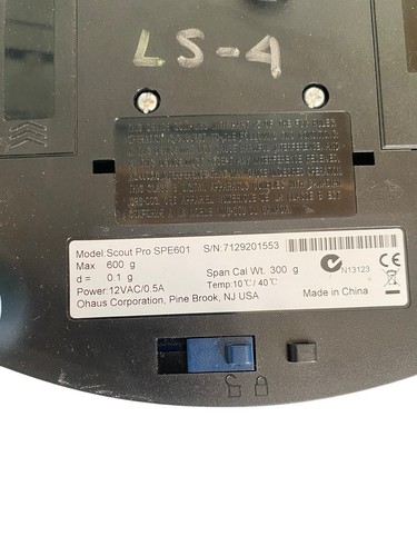 Ohaus Scout Pro SPE601 / Analytic Digital Lab Weight Scale 600 Grams | eBay