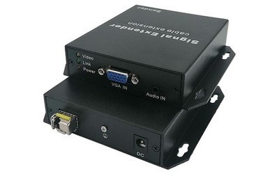 Torileaf VGA Over Fiber w/ Audio VGA to Fiber Extender 1080P@60Hz, 20 ...