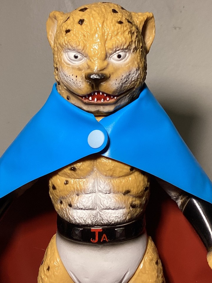 LEOPARD MAN HYO MAN Tokusatsu Hero by DINER RETRO SOFUBI Zollmen Elegab Vinyl | eBay