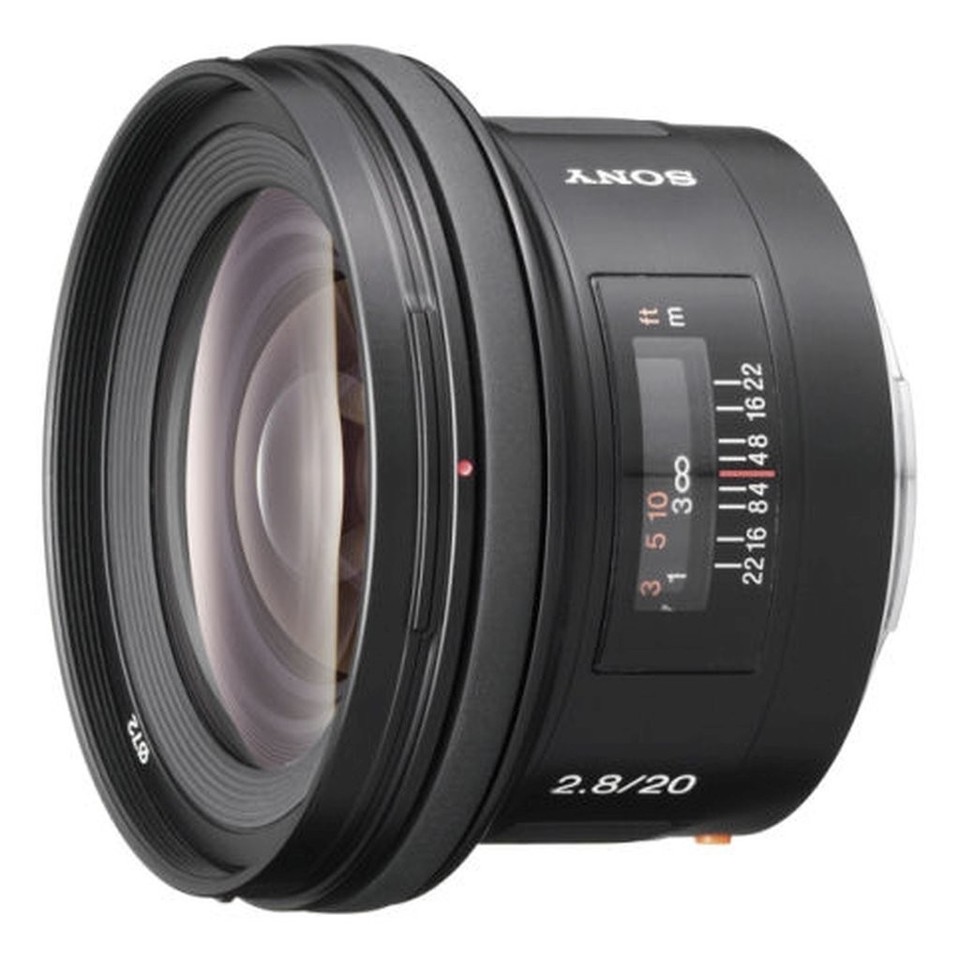 Camera Sony Digital Single Lens Alpha Lens 20mm F2.8 [SAL20F28] (Main ...