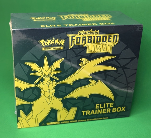 POKEMON TCG - SUN & MOON : FORBIDDEN LIGHT - ELITE TRAINER BOX ETB ...
