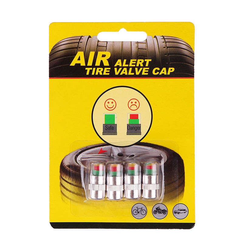 30 32 36PSI CAR TYRE PRESSURE MONITOR Valve Alert Cap Sensor Indicator ...