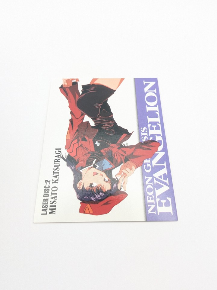 Misato Katsuragi LD2 Disc Jackets Design Evangelion Carddass Masters ...