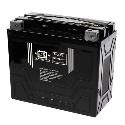 USPS AGM Battery US20HL-HD YTX20L-BS *4 for HD FLD Dyna Switchback 2012 ...