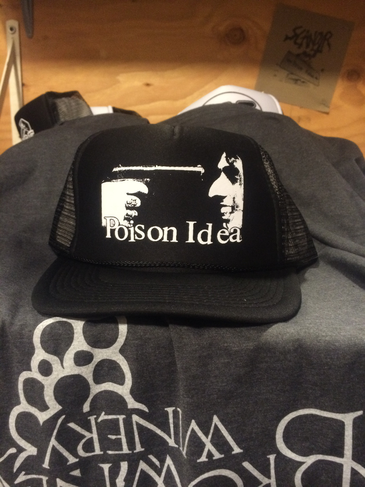 Poison Idea Hat punk kbd verbal abuse dayglo abortions fang nofx mdc ...