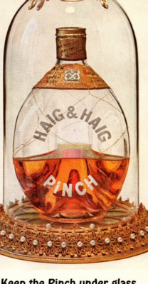 Vintage Haig & Haig Pinch Scotch Whiskey Print Ad 1950's Under Glass | eBay