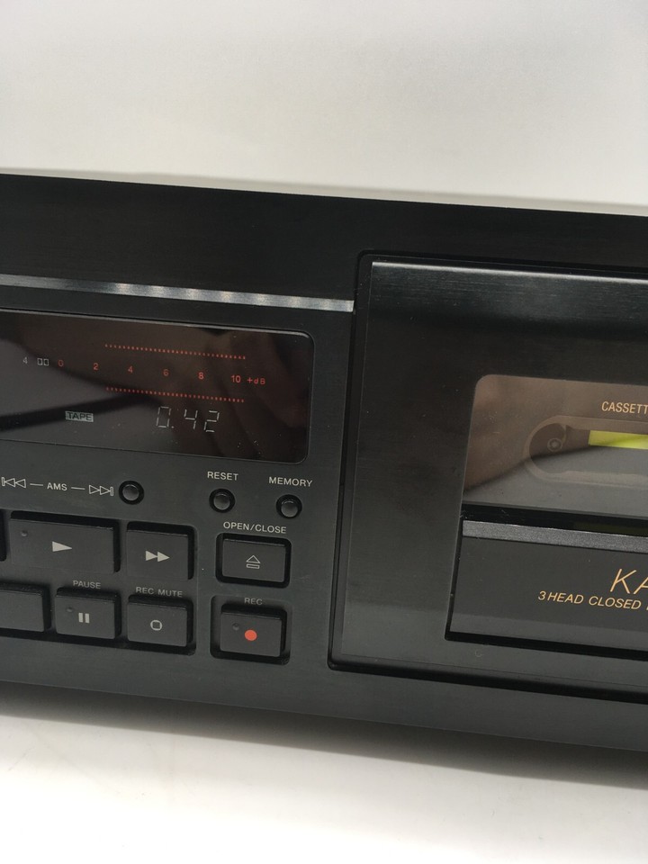 Sony TC-KA3ES 3-Head Stereo Cassette Deck w/ Manual Tested Playback ...