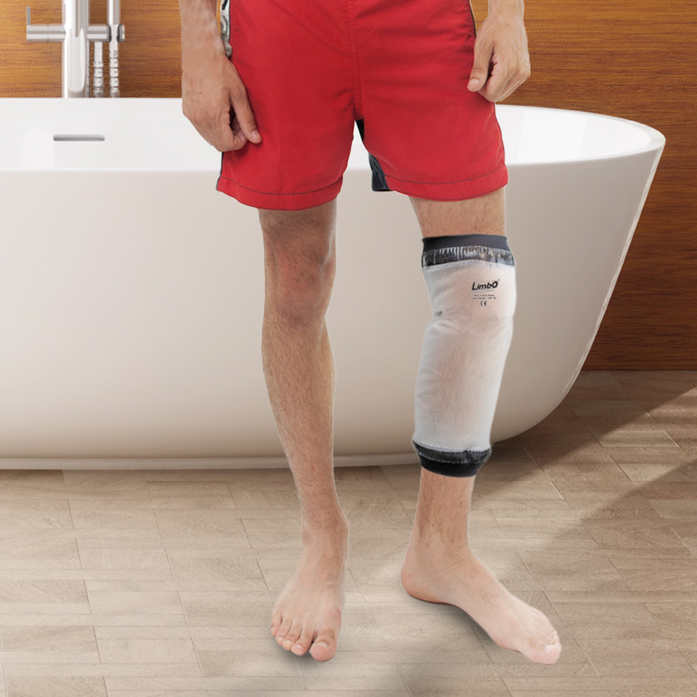LimbO Waterproof Knee Protector for Dressings - Shower Cover | eBay UK