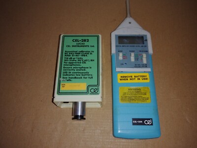 Sound & Audio Measurement - Cel Sound Level Meter