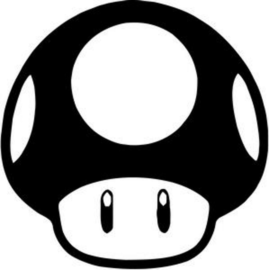 Decal Vinyl Truck Car Sticker - Video Games Super Mario Toadstool ...
