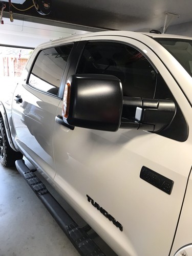 Genuine 09 - 20 Toyota Tundra OEM Left PWR Heated Tow Mirror Pt# 87940 ...