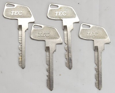 TEC brand precut Register Keys, MA-AZ05, OP-AZ05, locksmith, Set of 4 ...