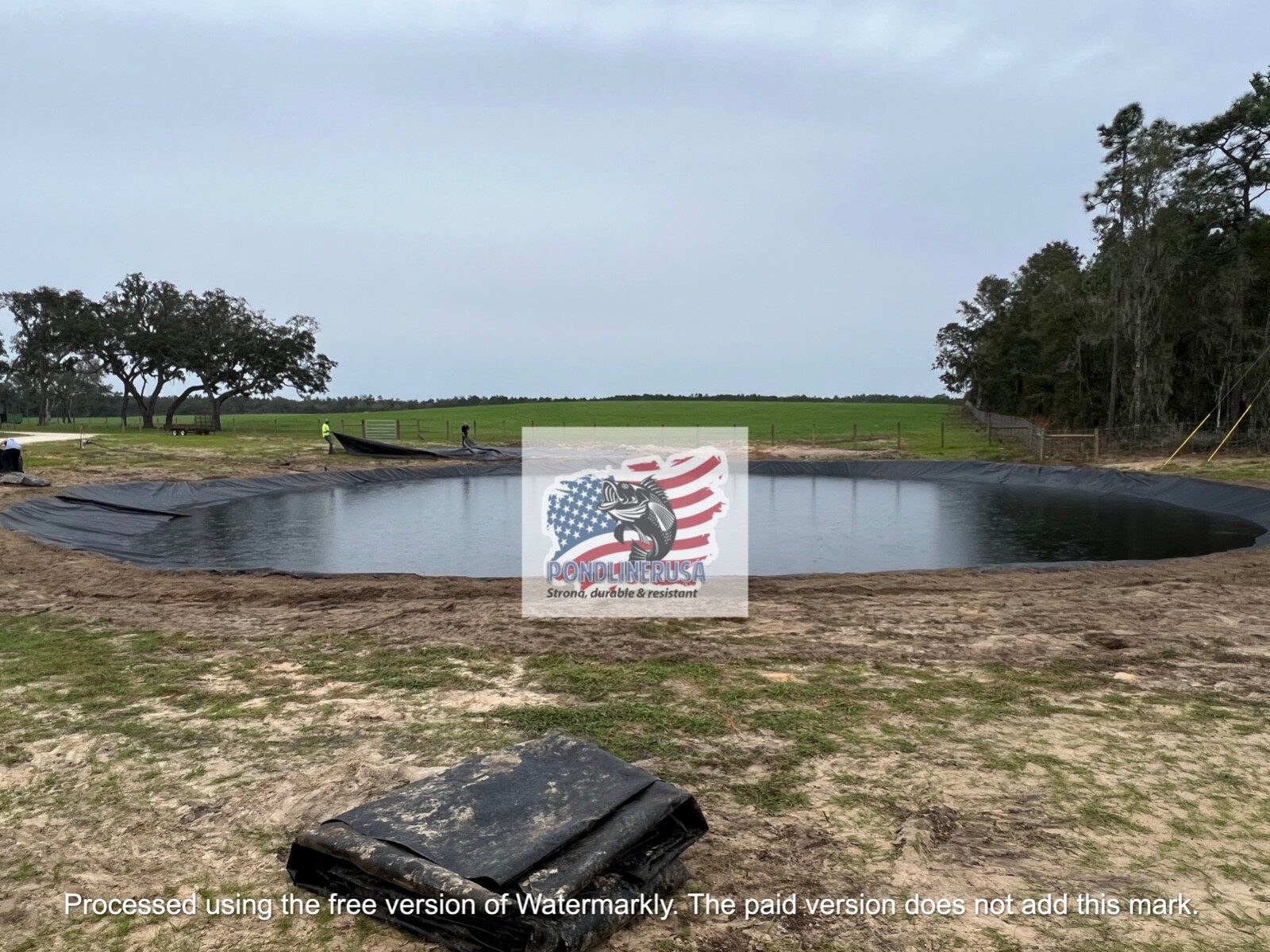 Pond Liner 30x50 Durable,Flexible,Waterproof for Features Fish,Plants ...