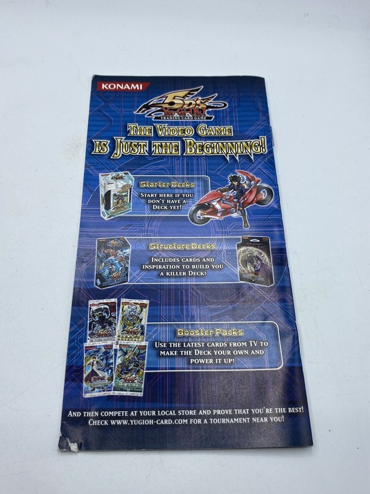 Yu-Gi-Oh 5D's Tag Force 5 (Sony PSP, 2010) Original Replacement Manual ...
