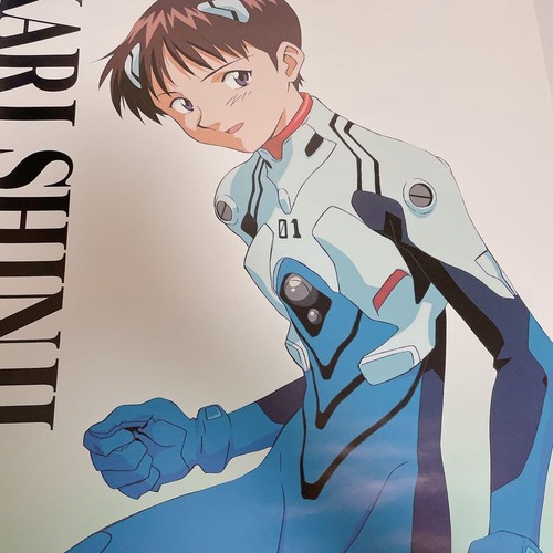 Evangelion Sega Novelty Limited Poster Shinji Ikari | eBay