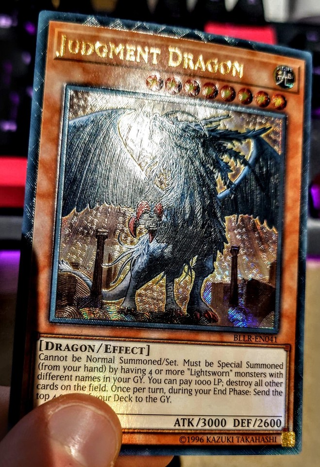 Yu-Gi-Oh! Ultimate Rare Style Judgment Dragon | eBay