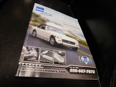 Moss Motors Magazine Catalog Sprite Midget Spring Summer 2008 | eBay